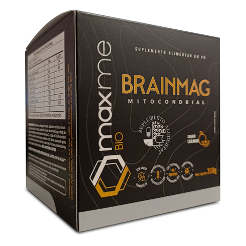 Suplemento Cognitivo Maxme Brainmag 300G Sabor Laranja – Maxme Bio